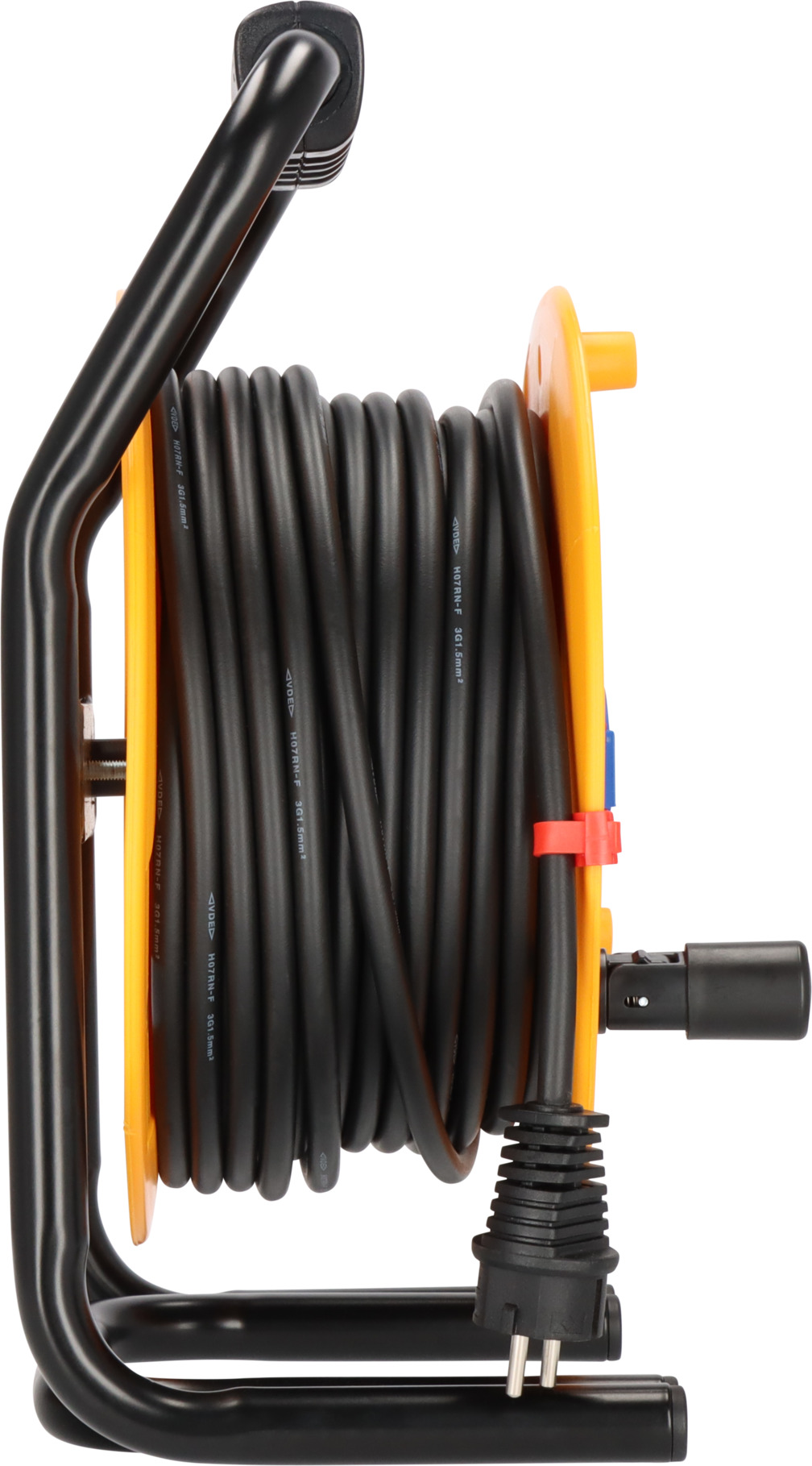 Professional Brobusta IP44 industrial/construction site cable reel 40m ...