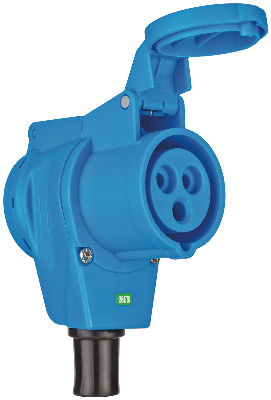 CEE socket 230V/16A IP44 - 1x 230V/16A, 1x 230V CEE 16A 3-pin ...