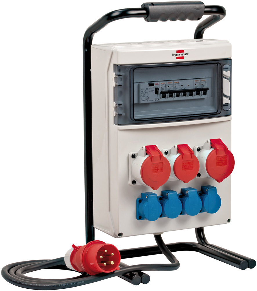 Mobile Power Distributor BSV 4 IP44 2m H07RN-F5G4,0 2x32A + 1x16A ...