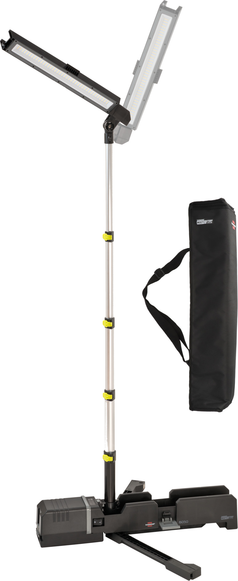 Multi Battery LED Telescopic Work Light 6050 MA, 7700lm, IP54 ...