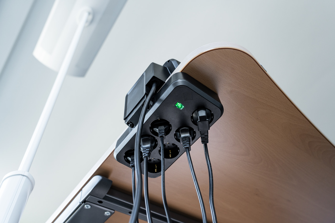 brennenstuhl®estilo Duplex Desktop Power Strip with surge protection ...