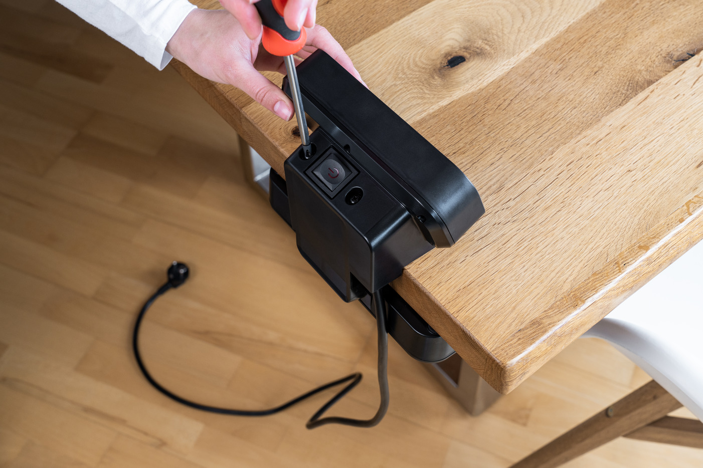 brennenstuhl®estilo Duplex Desktop Power Strip, 1x USB C, 1x USB A, 10x protective contact ...