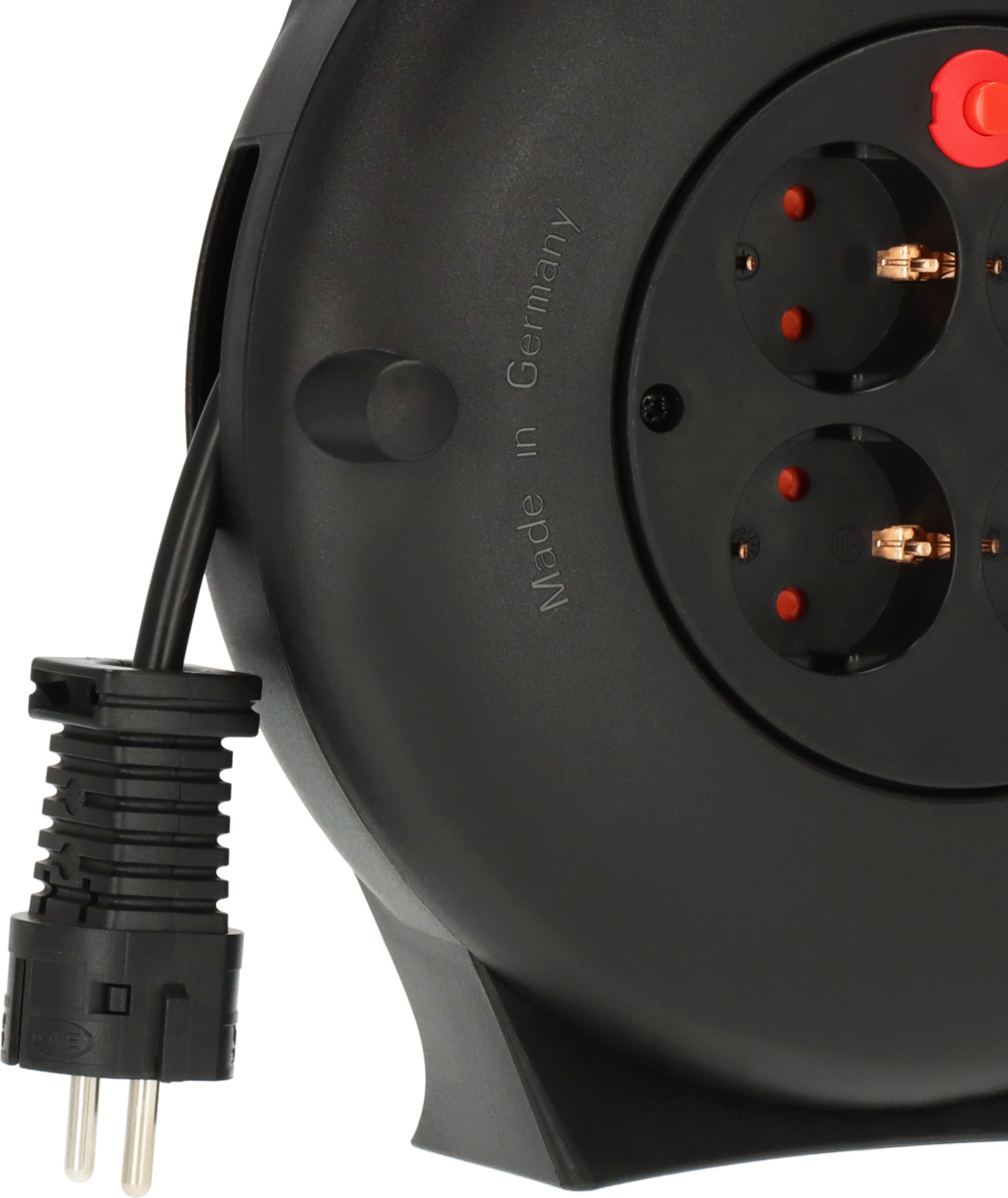 Vario Line Cable Box VL2-X 4-way black 10m H05VV-F3G1.5 | brennenstuhl®