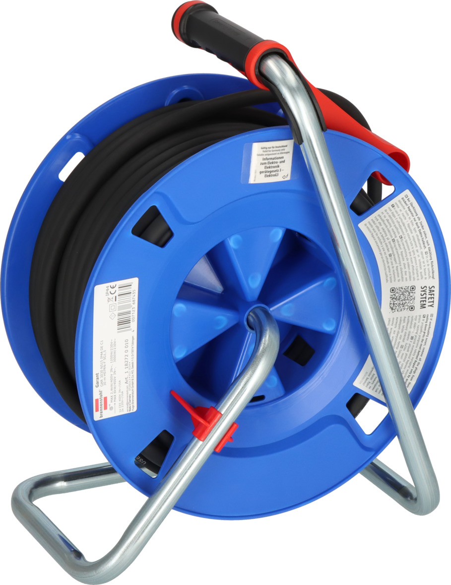 Garant CEE 1 IP44 cable reel 30m H07RN-F 5G1.5 | brennenstuhl®