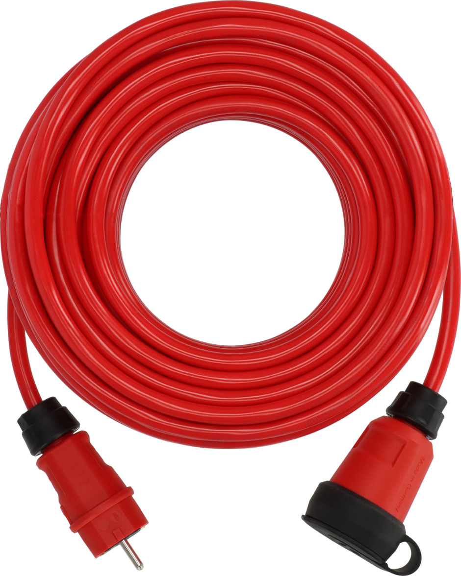 Professional Extension Cable VQ 2200 IP44, 25m red H07BQ-F 3G2,5 ...