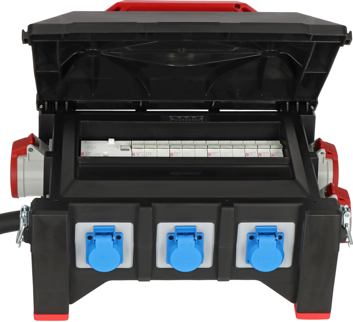 Professional Construction Power Distributor BSV 5-63A FI Typ B 2m H07RN ...