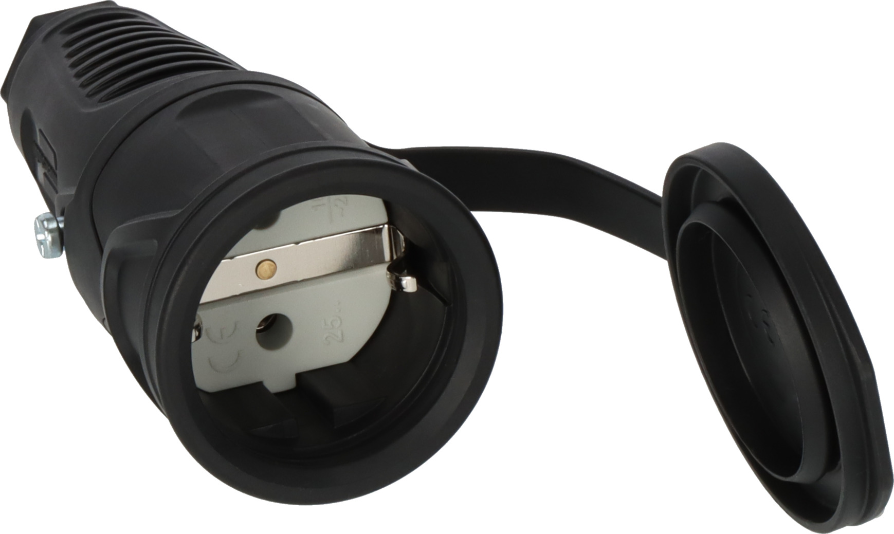 Rubber coupling with earthing contact 230V/16A IP54 | brennenstuhl®