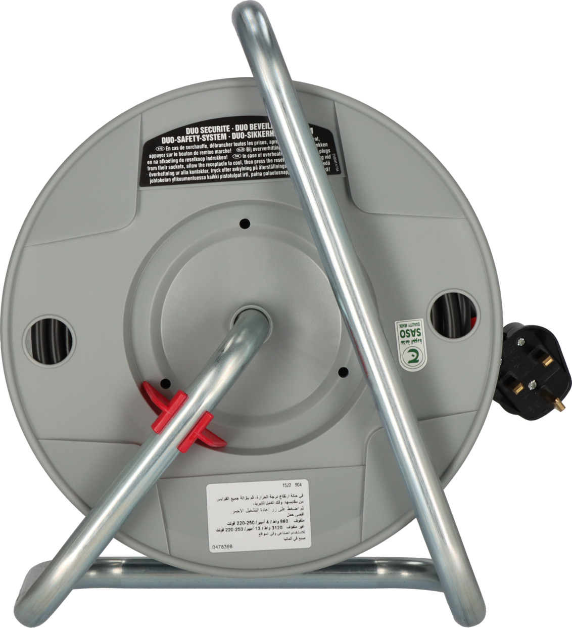 Standard AK 260 cable reel 50m H05VV-F 3G1,5 *GB* | brennenstuhl®