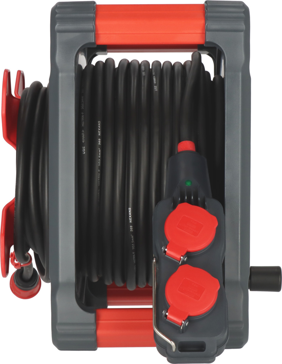 Professional Construction site cable reel with Powerblock KC 3200 5 ...