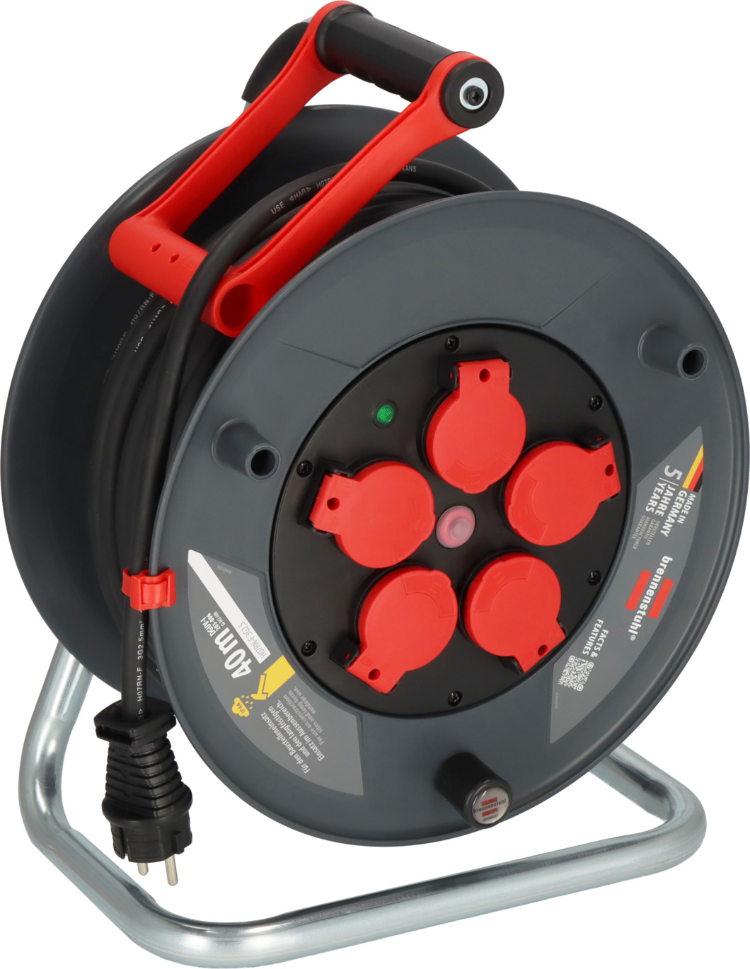 Professional Cable Reel 320 KU 4200 IP44, 40m H07RN-F 3G2,5 | brennenstuhl®