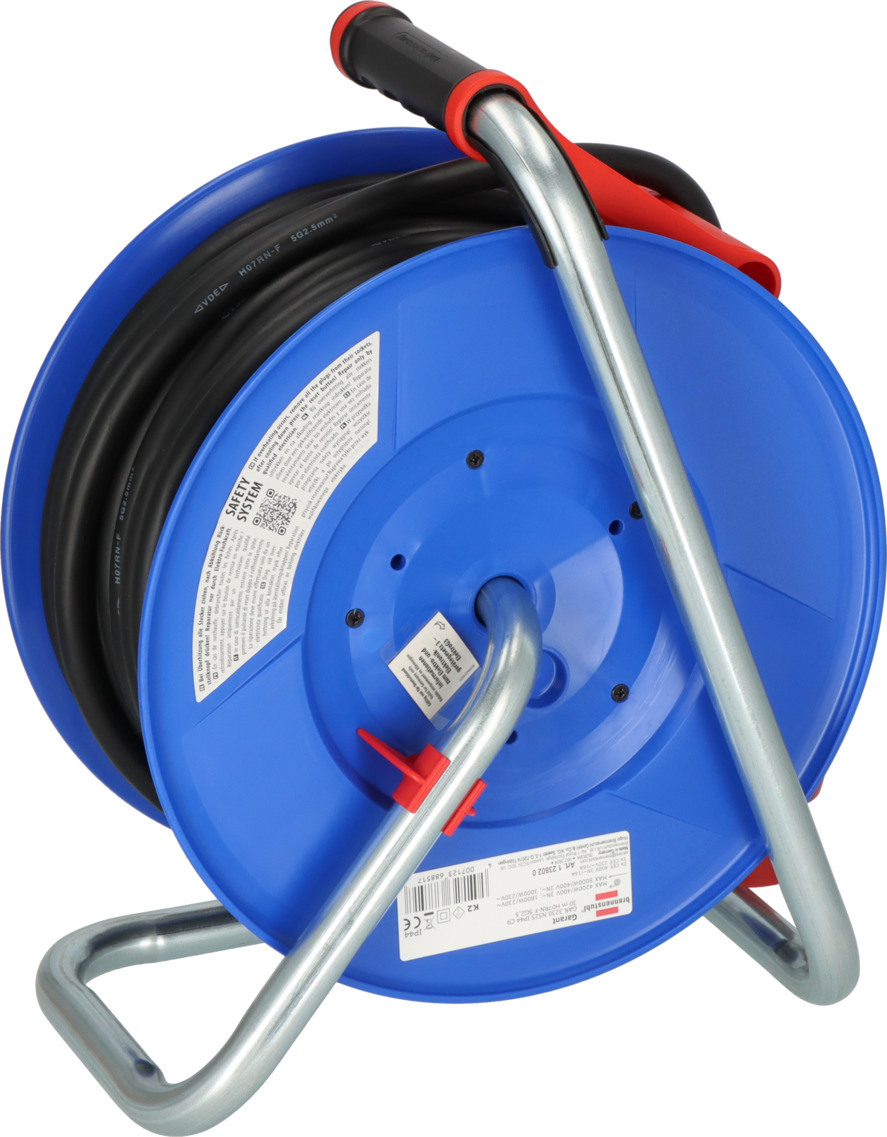Garant CEE 3 IP44 industrial/construction site cable reel 30m H07RN-F ...
