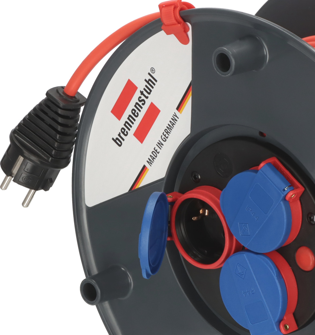 Garant IP44 cable reel 40m H05VV-F 3G1.5 | brennenstuhl®